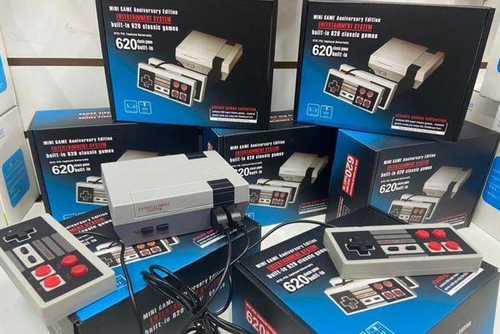 Игровая приставка dendy 90х 620 игр оптом новые