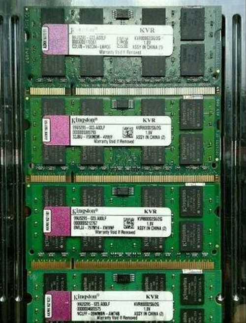 Оперативная память для ноутбука DDR2 2gb