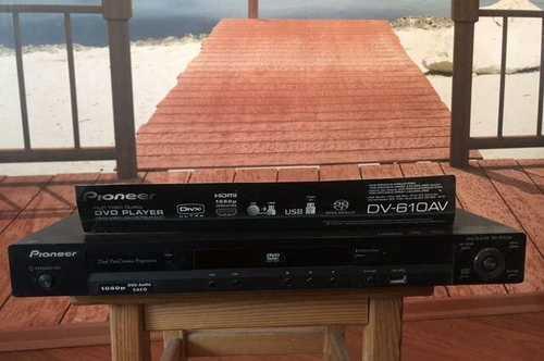 DVD-проигрыватель класса Hi-Fi Pioneer DV-610AV