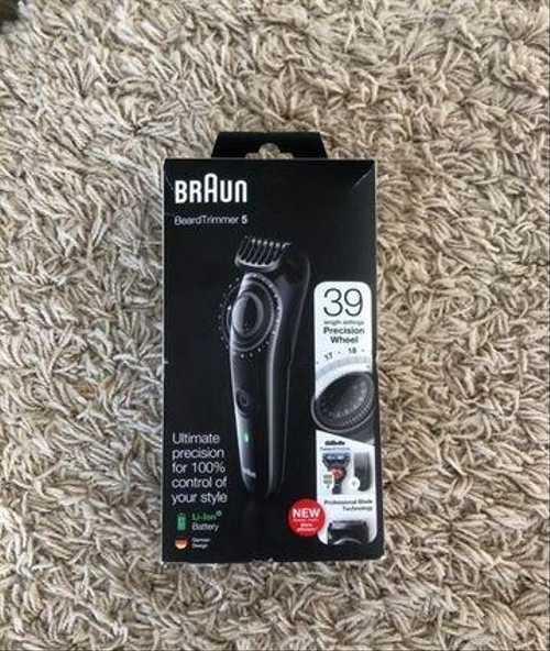 Триммер braun beardtrimmer 5