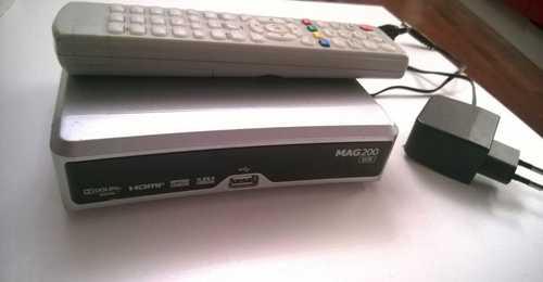 Mag 200 ip tv приставка