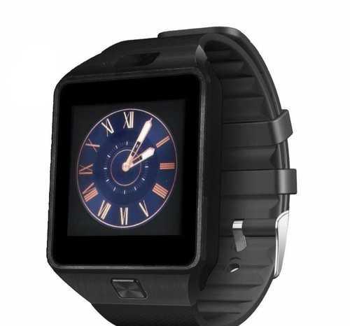 Умные часы с Sim картой Smart Watch DZ09 Pure Blac