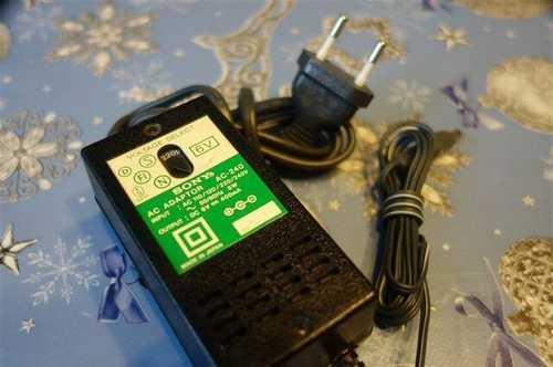 Оригинальный блок питания Sony AC-240, 6 вольт