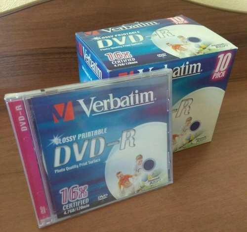 Диск dvd-r 16x 4,7GB/120min