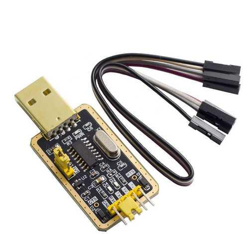 USB - TTL (uart) конвертер на CH340G с кабелем