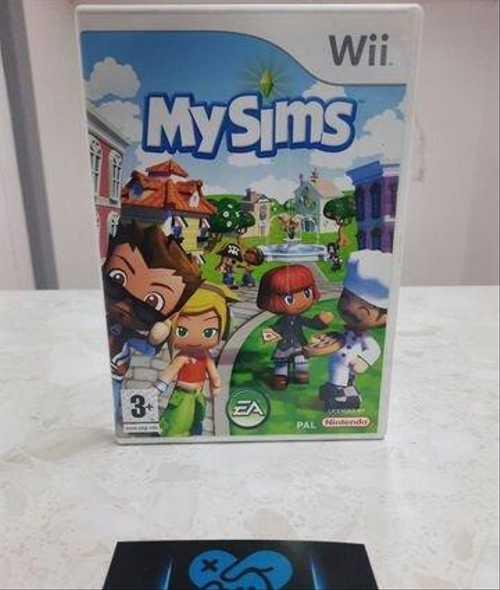 My Sims Wii. Лицензия Nintendo Wii