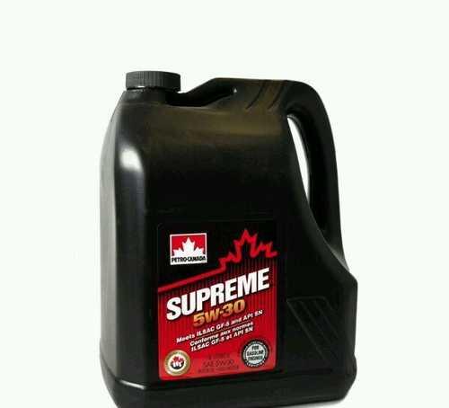 Масло моторное petro-canada supreme 5W30 4 литра