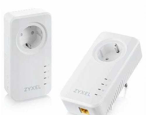 Сетевой адаптер Powerline Zyxel PLA6457 (2шт)