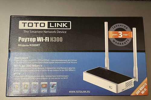 Wifi роутер Totolink N300RT