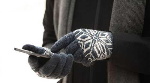 Перчатки Xiaomi Touchscreen Winter Wool Gloves