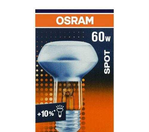 Лампа накаливания рефлекторная osram 60W/E27, R63