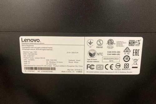 Моноблок Lenovo c50-30