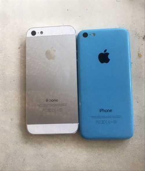 Продам 2 айфона. iPhone 5 1000 iPhone 5c 3000