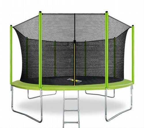 Батут Arland 14FT с внутренней сеткой и лестницей
