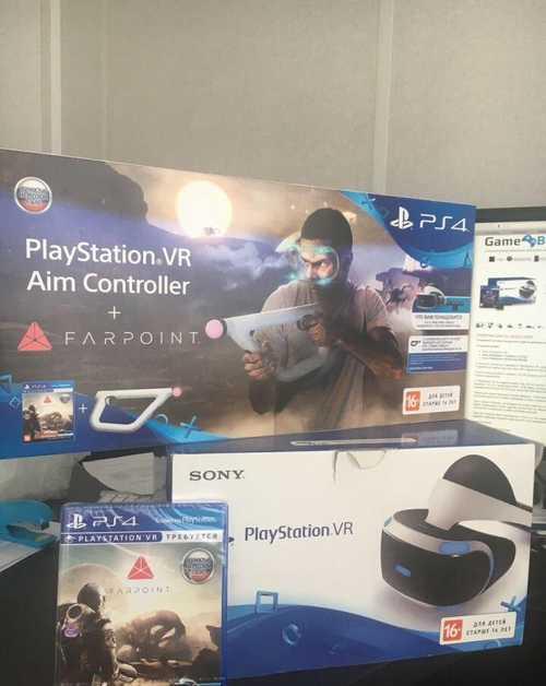 PlayStation VR + Aim Controller + Farpoint