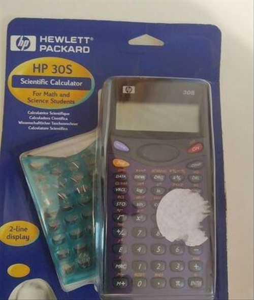 Калькулятор Hewlett-Packard 30S- раритет новый