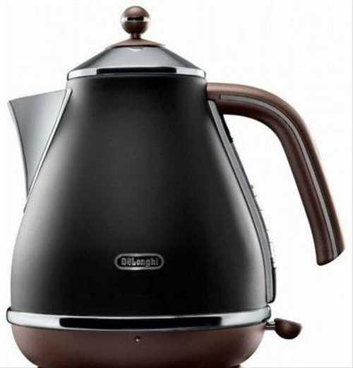 Чайник DeLonghi Kbov 2001 BK черный
