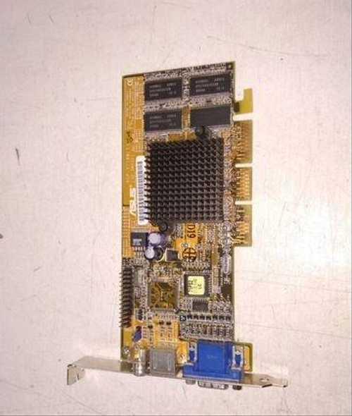 Видеокарта AGP asus GeForce2 V7100(T) (SD,2MX32) 3