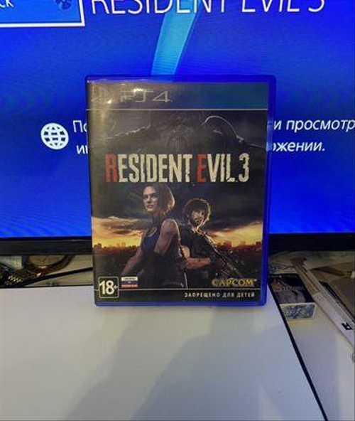 Resident evil 3 remake ps4