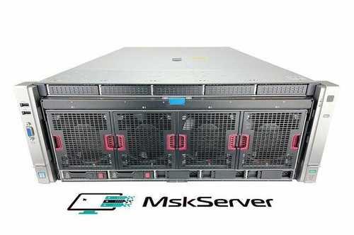 Сервер HP DL580 Gen9 4x E7-8867 v4 128Gb