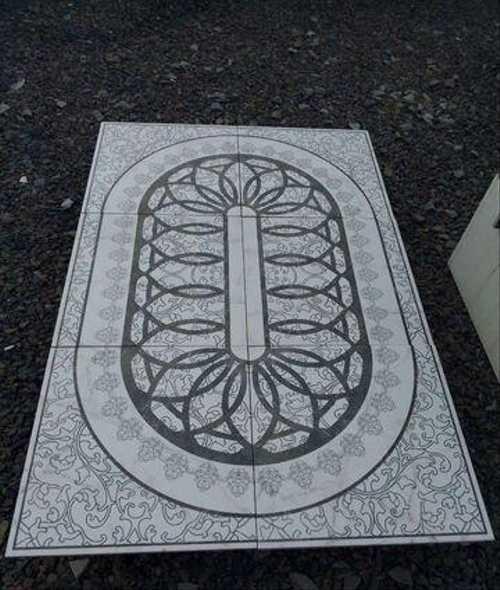 Керамическая напольная плитка Рим декор