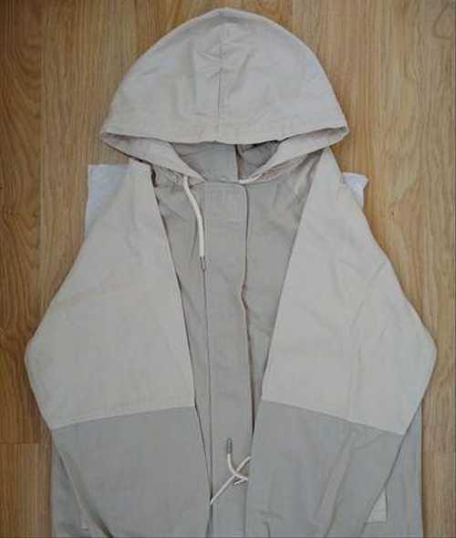 Куртка Topshop Ecru Hooded Parka Shacket