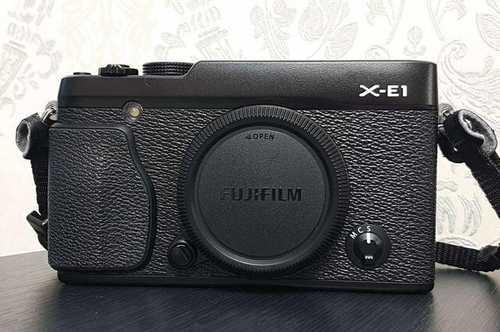 Fujifilm X-E1 + чехол, аккум и флешка
