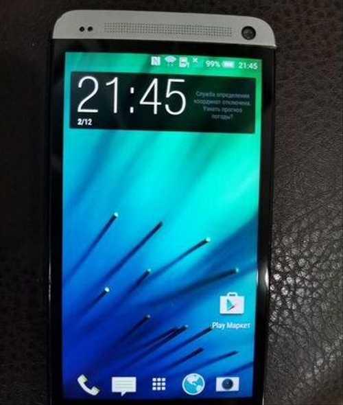 HTC One M7 оригинал в хорошем сост. + аксессуары