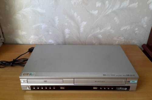 DVD/VHS пишущий видеомагнитофон LG DC476X