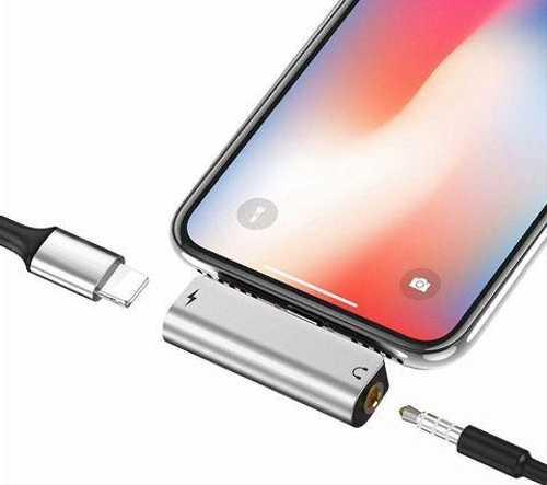 Переходник для наушников iPhone Hoco LS25