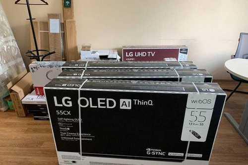 Телевизор Lg oled55cx новый ростест