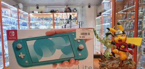 Nintendo Switch lite (рст) Бирюзовый б/у