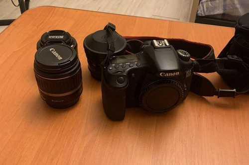 Canon 60d + 3 обьектива