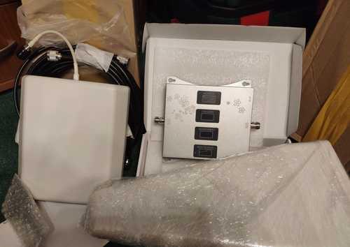 Усилитель сотовой связи GSM 2G/DCS/3G/4G (репитер)