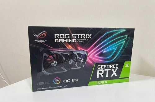 Asus RTX 3070Ti ROG strix. Новая запечатанная