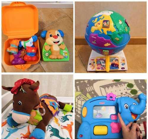 Фирменные игрушки Fisher Price, Playskool, K's Kid
