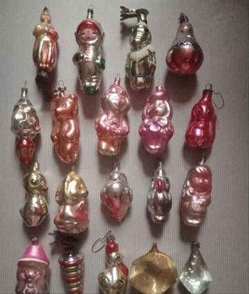 Ёлочные игрушки СССР