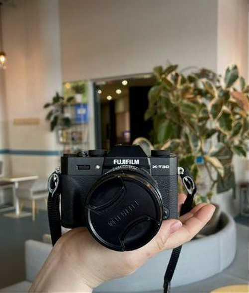 Fujifilm xt30 с объективом kit 18-55mm