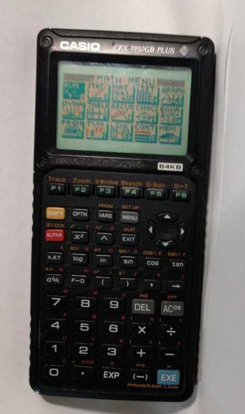 Калькулятор графический casio CFX-9950gbplus 64KB