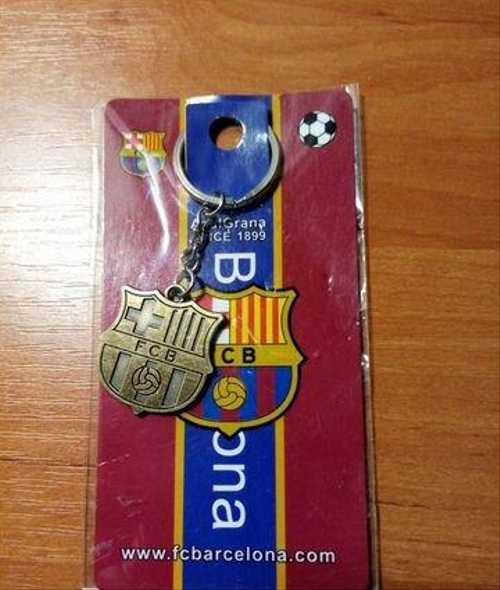 Брелок Барселона металл Испания футбол