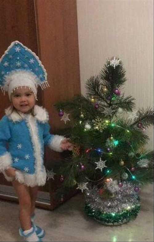 Костюм снегурочки детский