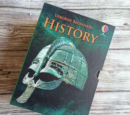 Usborne Beginners History, английские книги