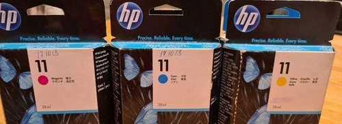 Картриджи hp 11, новые