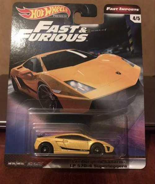 Машинка Hot wheels Lamborgini Gallardo