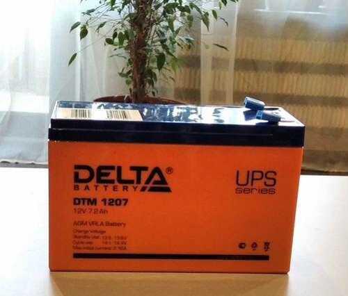 Акб delta DTM UPS