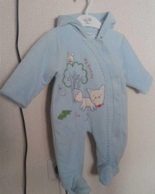 Sofija Keksic р.62 утеплённый уличный комбинезон