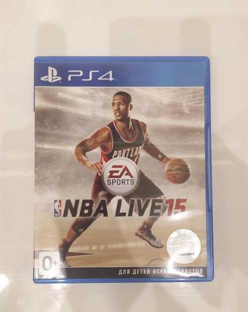 Две игры на PS4 NBA live 15 + Тени Мордора