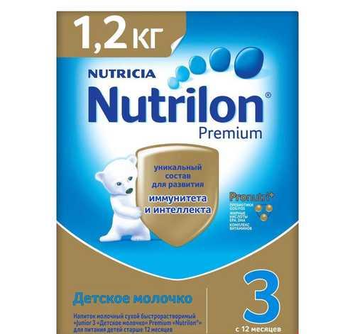 Nutrilon premium 1200гр 3\4