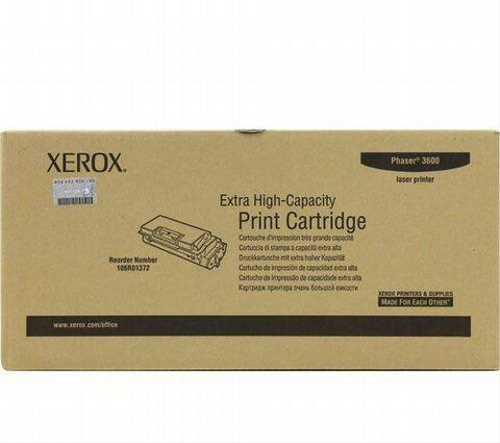 Картриджи Xerox 106R01372