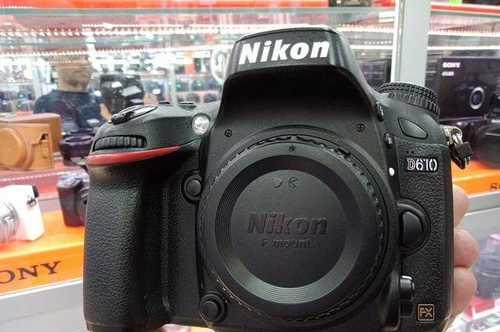 Nikon D610 body пробег 15.750 кадров комиссионный
